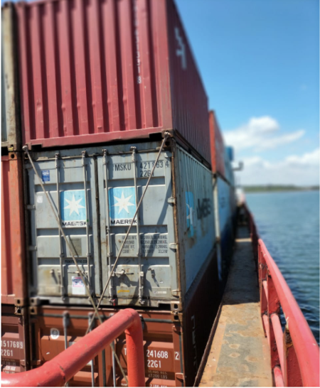 AMU 1 Maiden Voyage to Tanga Port - Lamu Shipping Limited